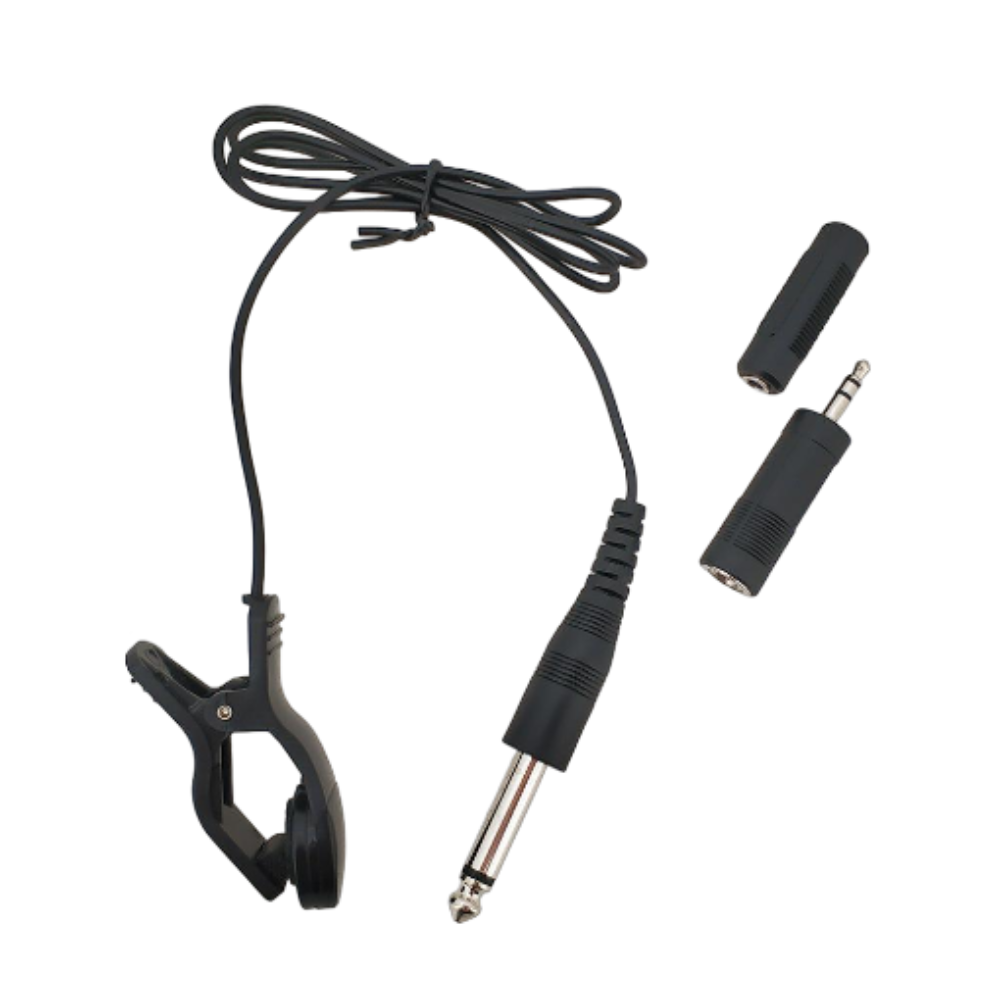 Контактный Микрофон: 3.5 мм Разъем Для Точной Настройки - Компактная Прищепка Для Гитары И Скрипки - Датчик Звука Для Музыкантов