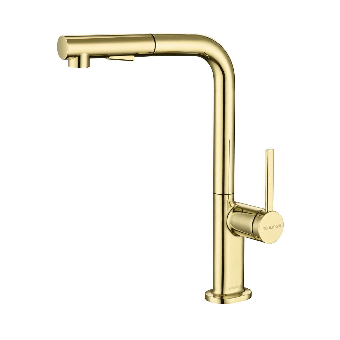 Смеситель Paulmark NEO Ne214419-G золото стандартный