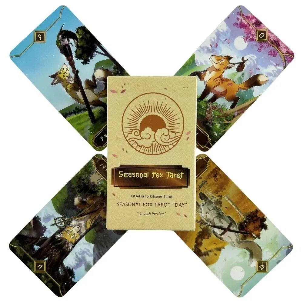 Карты Таро Сезонная лиса/Seasonal Fox Tarot