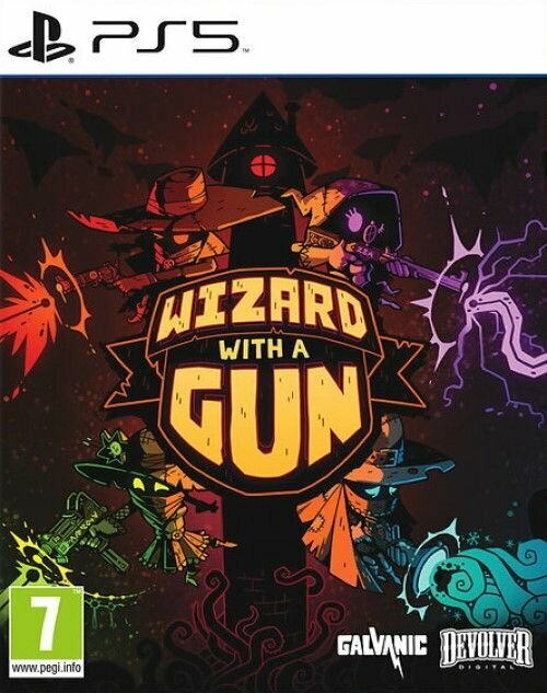 Игра Wizard with a Gun (PS5, русские субтитры) Devolver Digital Blu-ray диск 7+ — фото 1