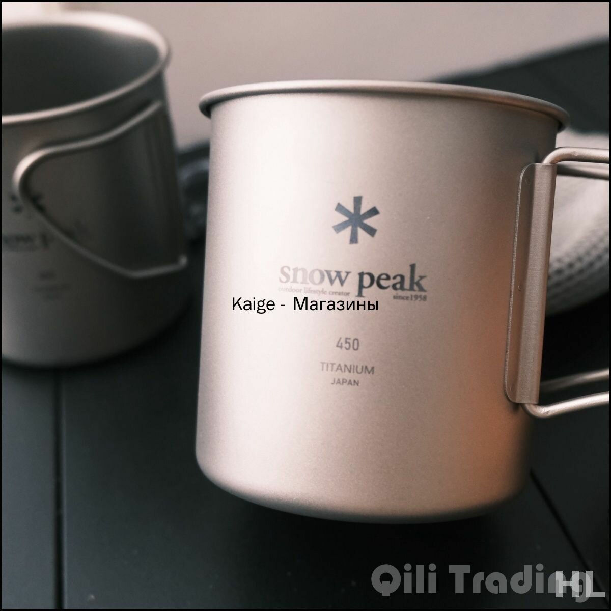Эксклюзивная титановая кружка Snow Peak ультралегкая