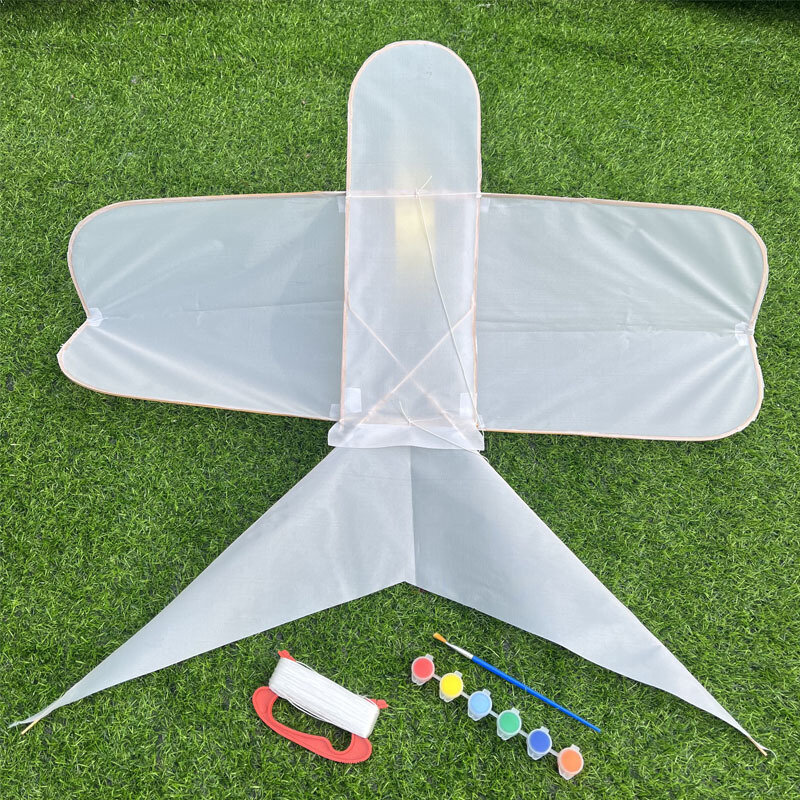 2025 Вэйфан Традиционный бумажный змей DIY Набор материалов для ручной работы Древний стиль Реквизит для фотографии Бумажный змей Подвеска для ветра