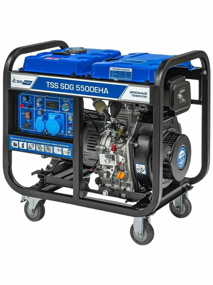 Дизель генератор TSS SDG 5500EHA
