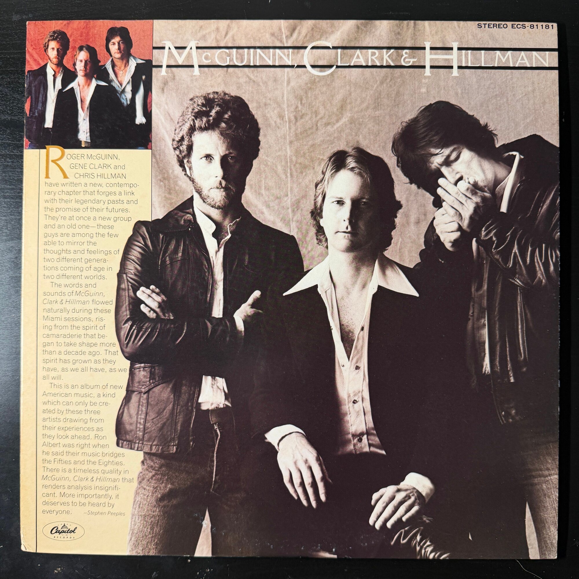 Виниловая пластинка McGuinn, Clark & Hillman McGuinn, Clark & Hillman (Япония 1979г.)