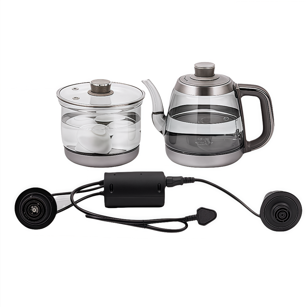 Интеллектуальная полностью автоматическая чайная станция с встроенным стеклянным чайником и автоматической подачей воды