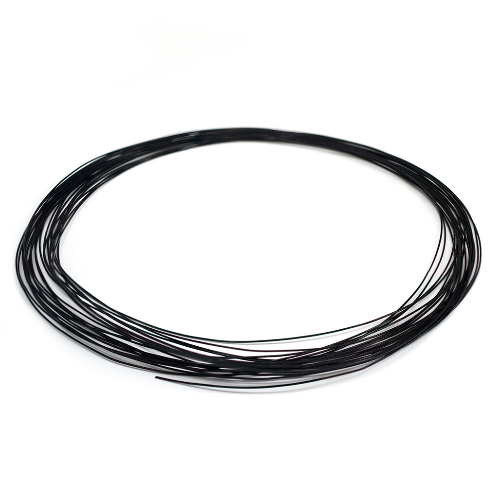 Миниатюрный провод 30AWG 0.05 мм кв черный, тефлоновый, тонкий