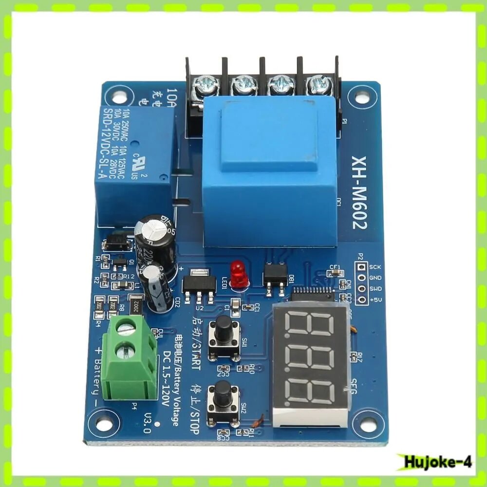 LED дисплей модуль зарядки XH M602, экономичный и стабильный, для батарей 3.7-120V