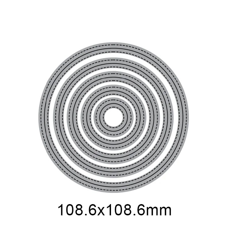 Вырубной нож для скрапбукинга, 108.6x108.6 мм, Цвет: Picture 5