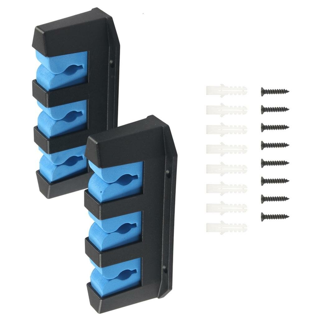 Настенный держатель для удочек, Синий