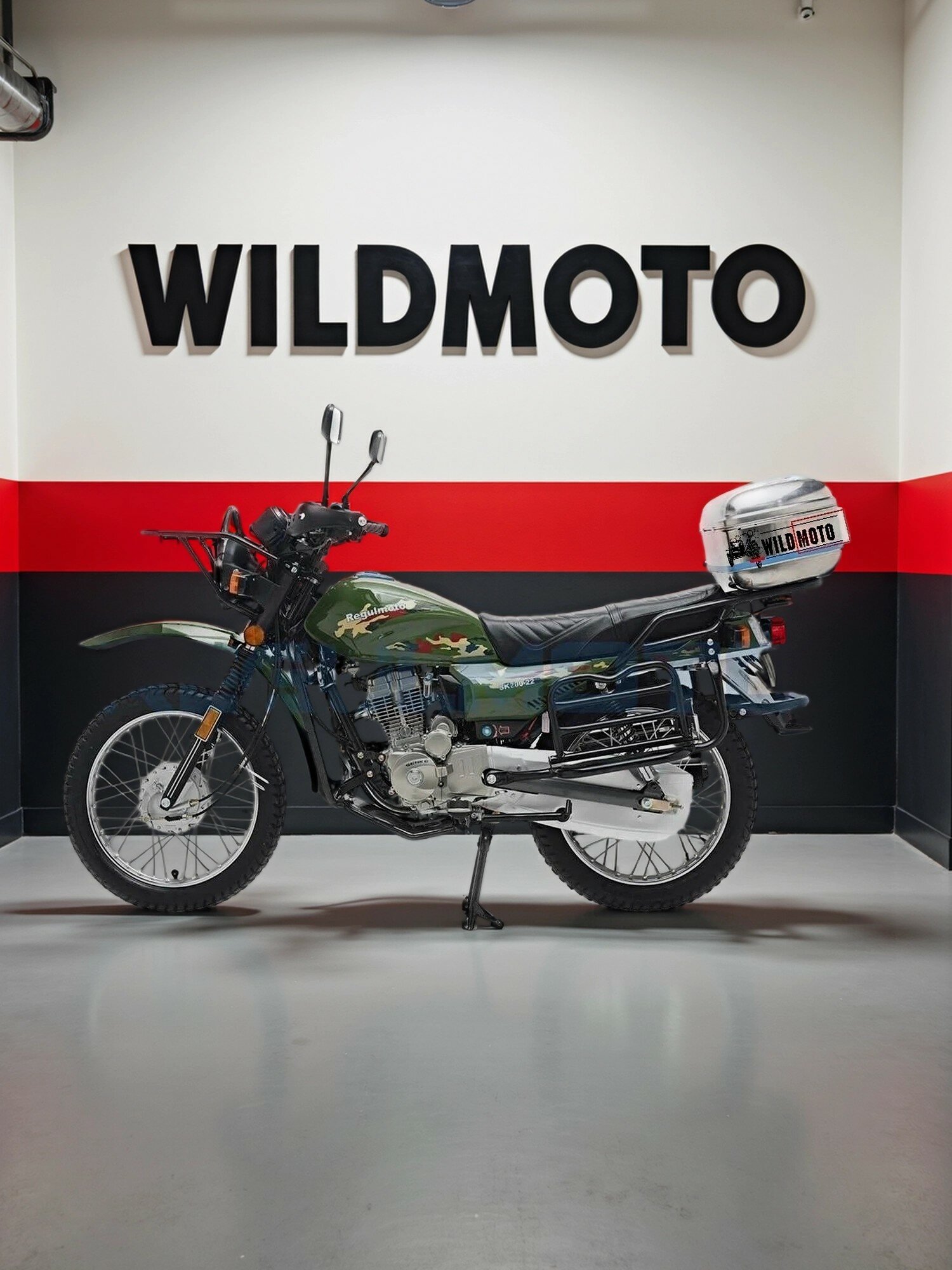 Мотоцикл дорожный Regulmoto (Регулмото) SK200 - 22, с❗ ПТС,❗ Кофр.