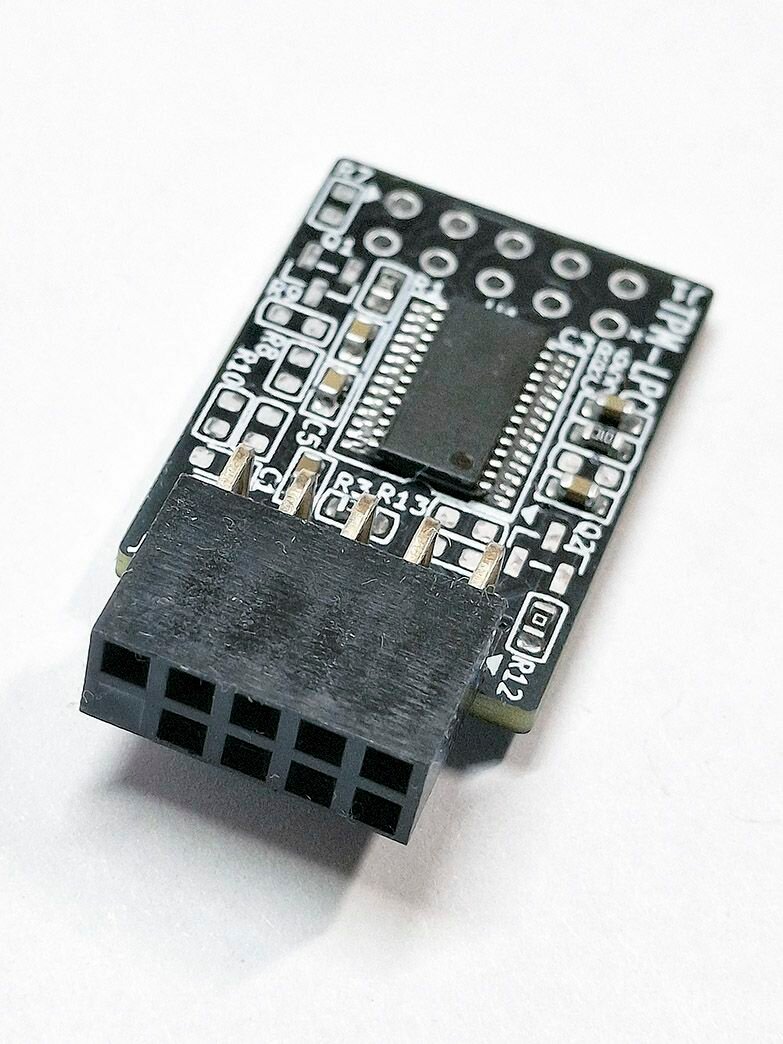 Модуль безопасности TPM 2.0 TPM-LPC-09 (10-1 рin, шаг 2.54 мм)