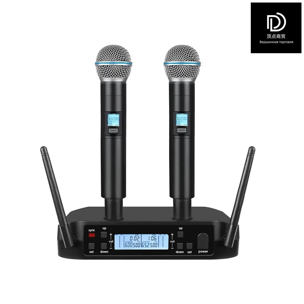 Микрофон универсальный G58-Handheld, черный, белый