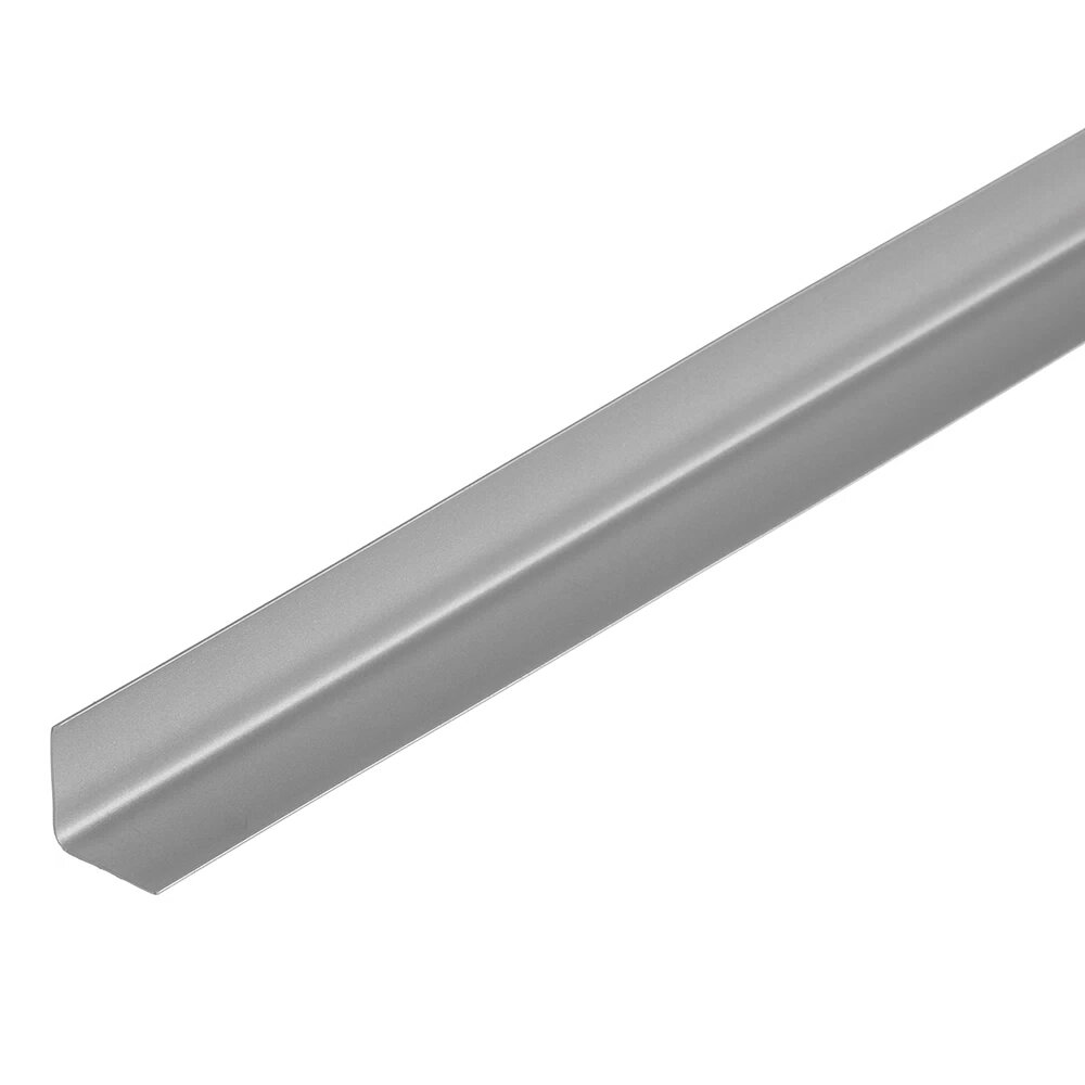 Уголок ПВХ 20х20х2700 мм металлик Идеал У20 081 МЕТ СРБ