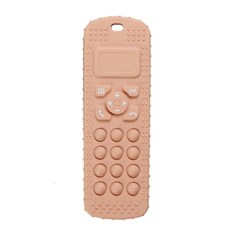 Силиконовый прорезыватель в форме пульта, Покраснеть