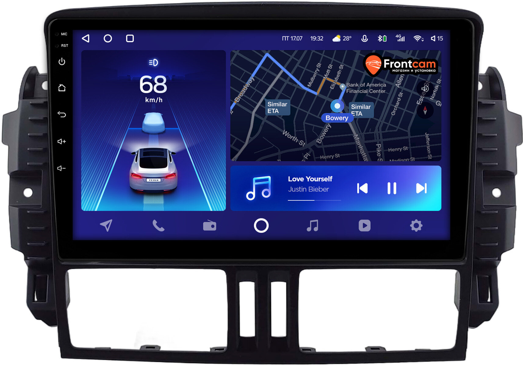 Штатная магнитола Teyes CC2 PLUS 6/128 10" RM-10-2263 BAIC BJ80 2016-2025 Android 10 (4G-SIM, DSP, QLed)