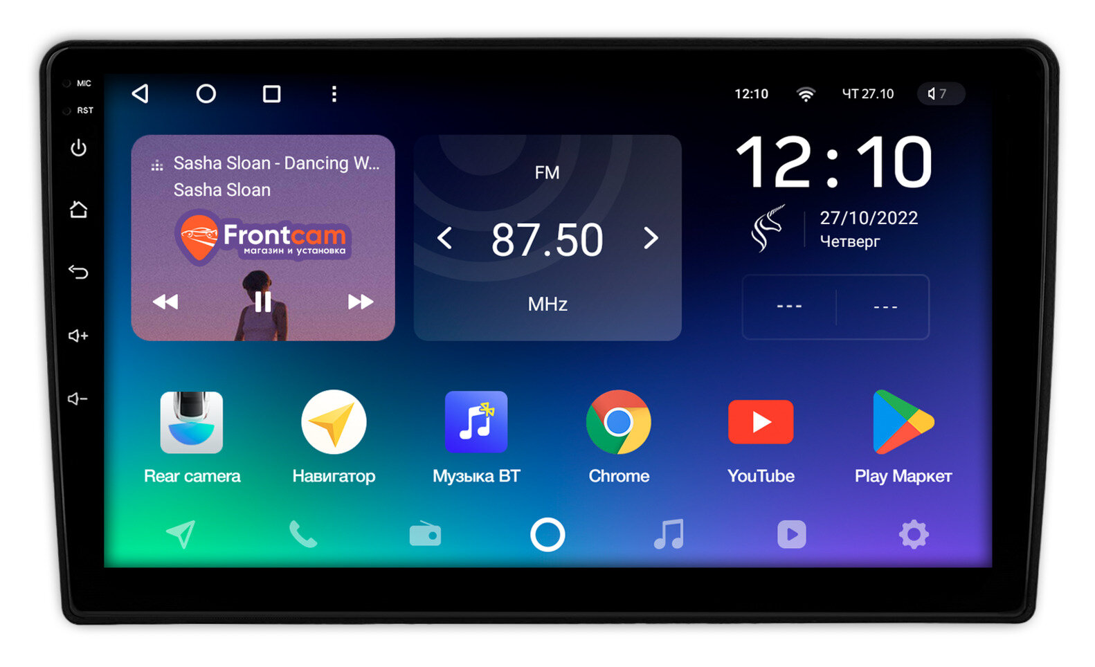 Штатная магнитола Nissan Sunny (B10) 2006-2012 Teyes SPRO PLUS 4/64 9" RM-9-1513 Android 10 (4G-SIM, DSP, IPS)