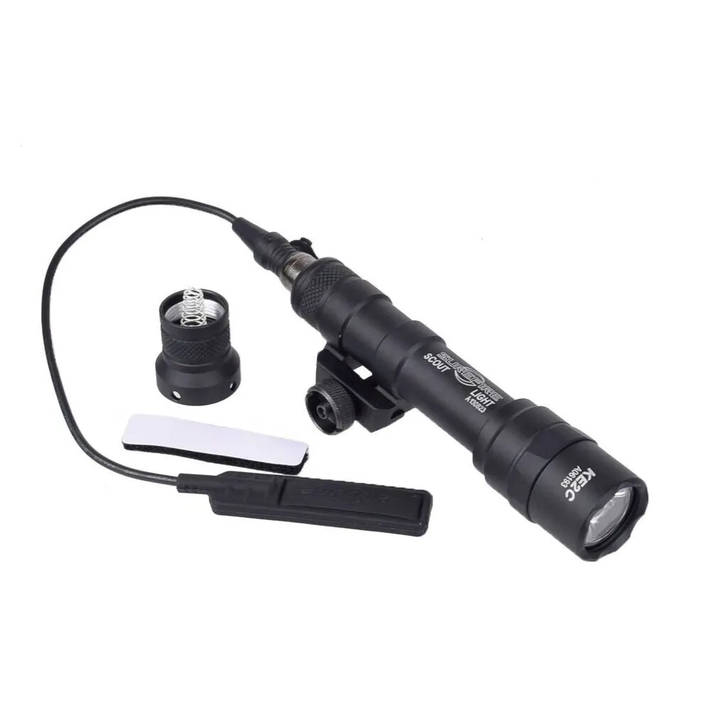 Тактический фонарь SureFire Scout Light KE2C A08193 LED Тактический фонарь черный