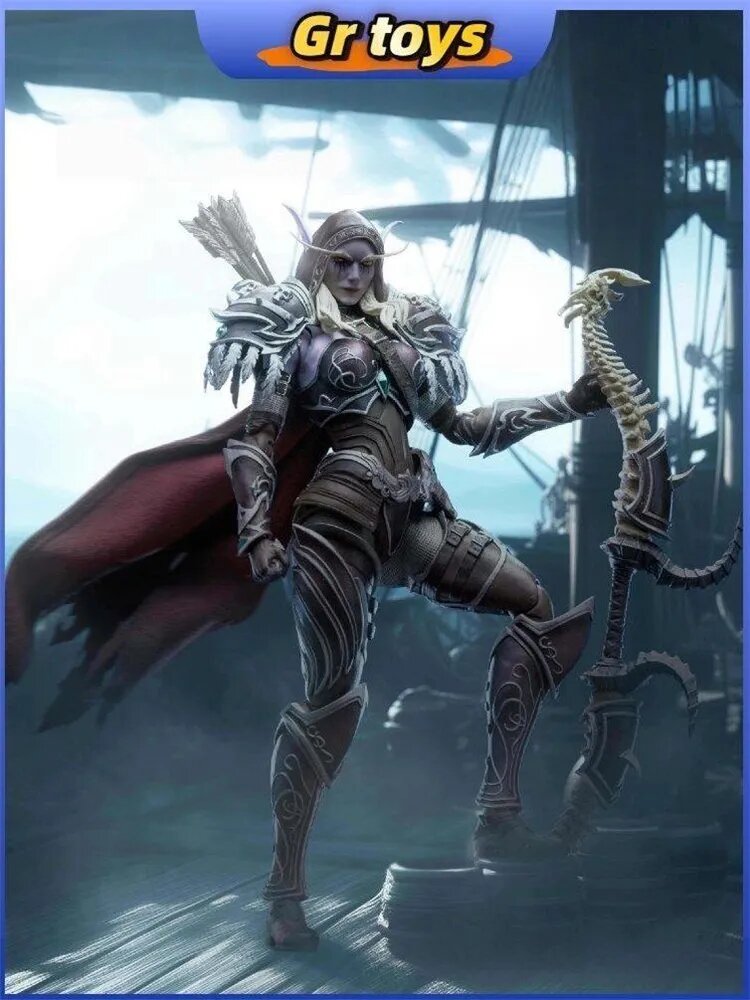 GREYKNIGHT Фигурка 1/10 World of Warcraft Shadow Queen 18 см коллекционная на подставке
