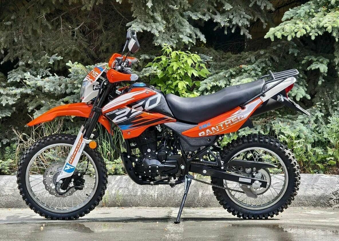 Мотоцикл RACER RC250GY-C2 PANTHER_оранж (с ПТС в заводской упаковке)