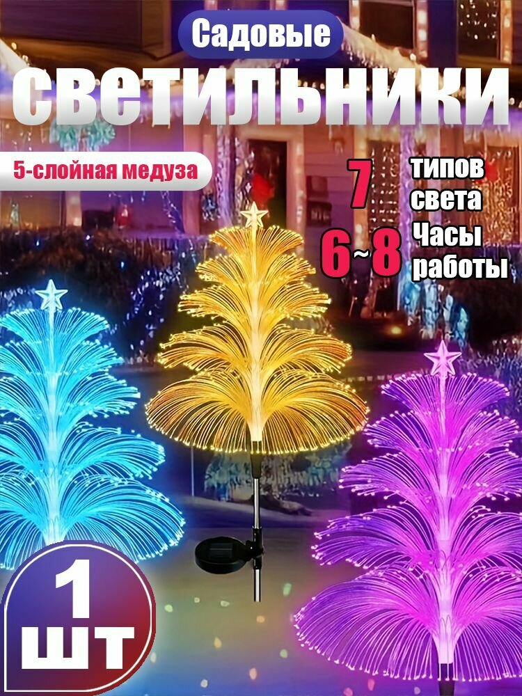 Уличный светильник, количество ламп:1шт