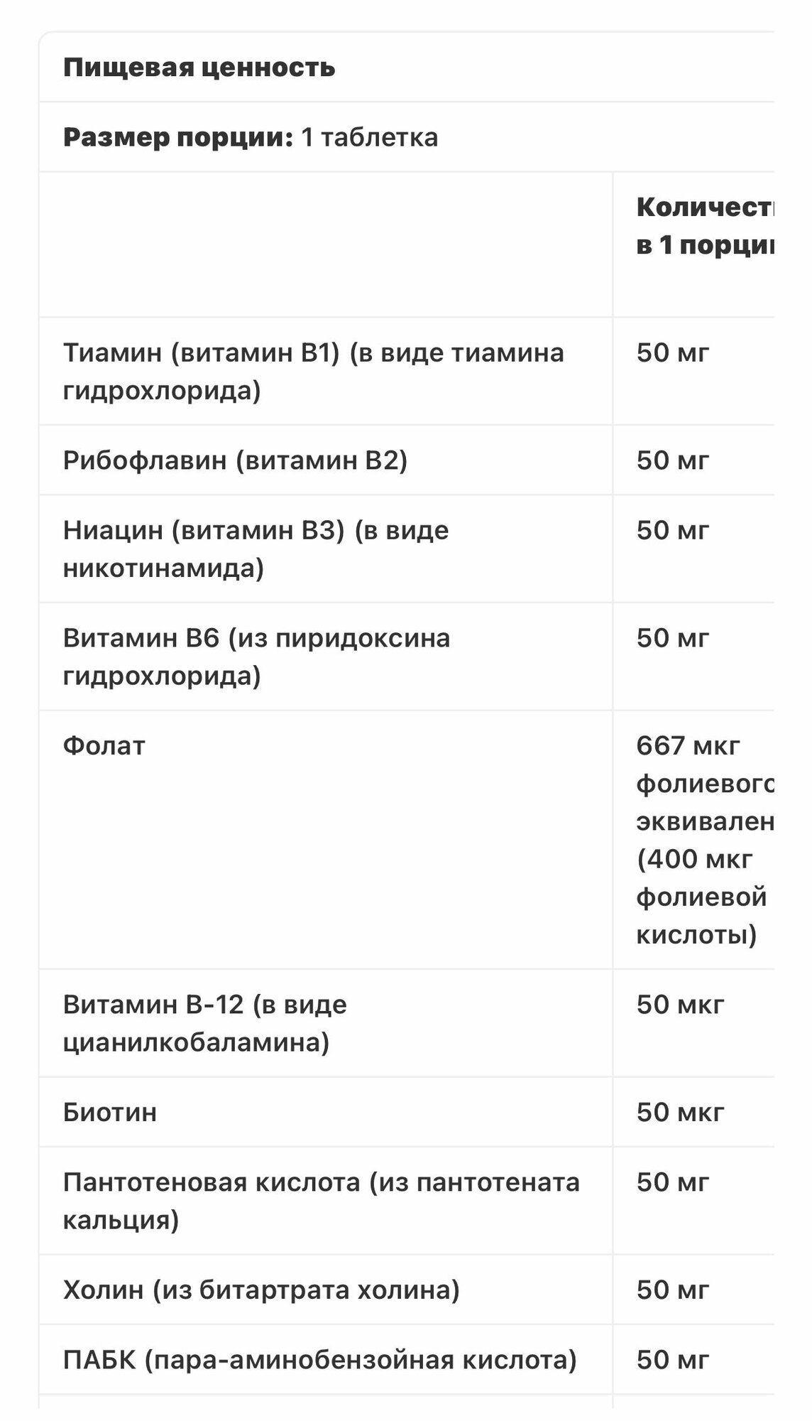 Витамины США — фото 1