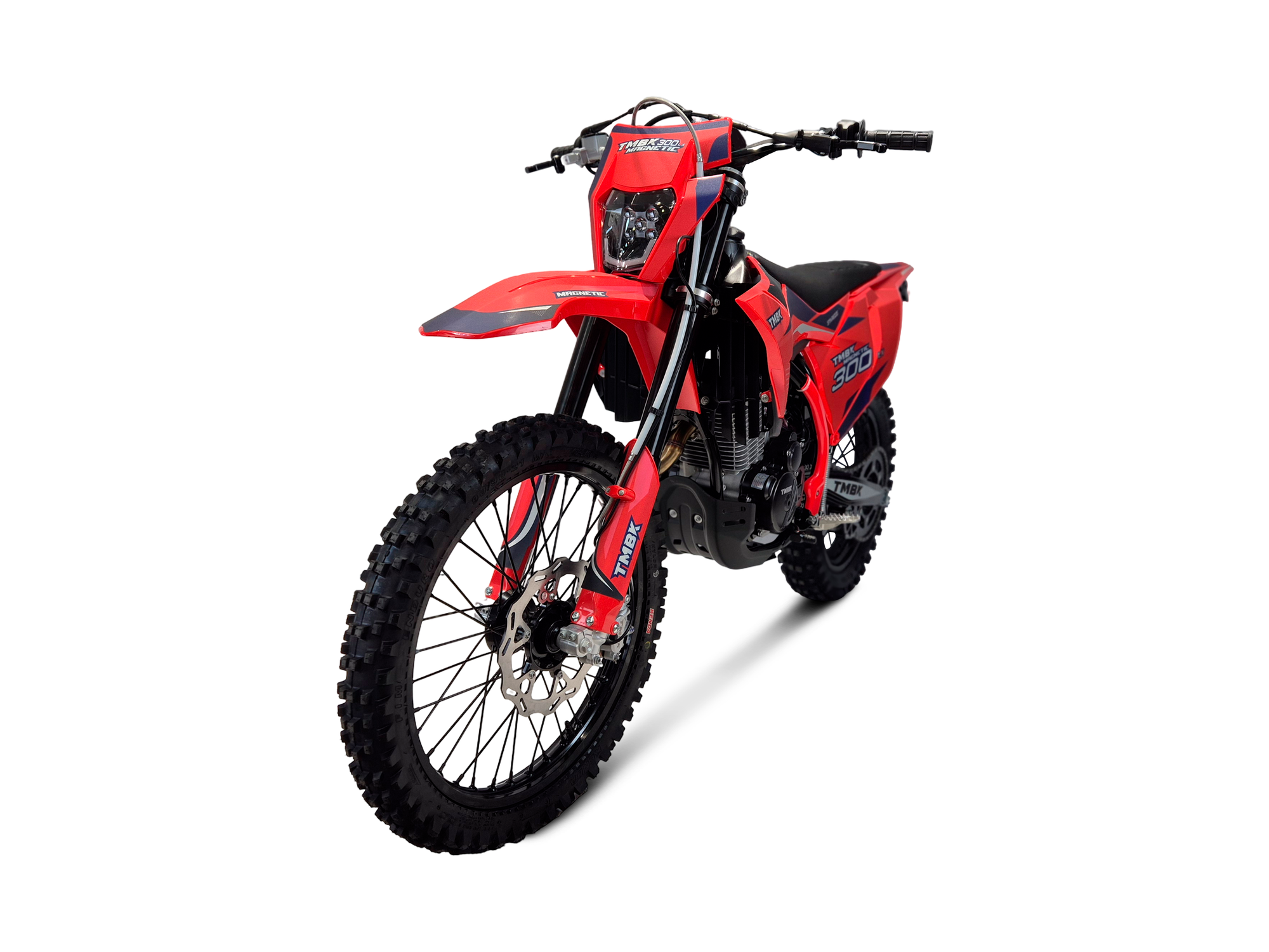 Мотоцикл TMBK "Magnetic 300 LX", эндуро, максимальная скорость 135 км/ч, 286 см3, красный