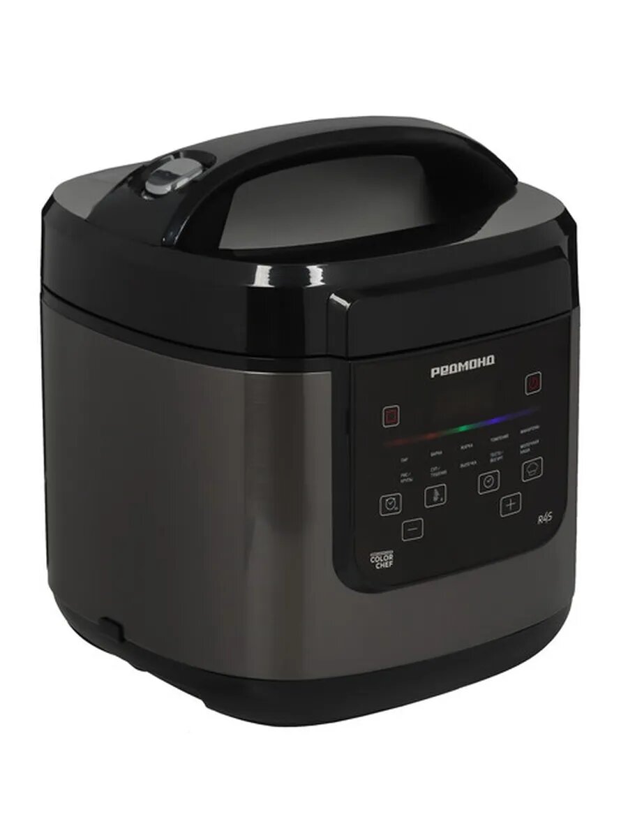 Мультиварка REDMOND "MC124S", управление со смартфона, черная