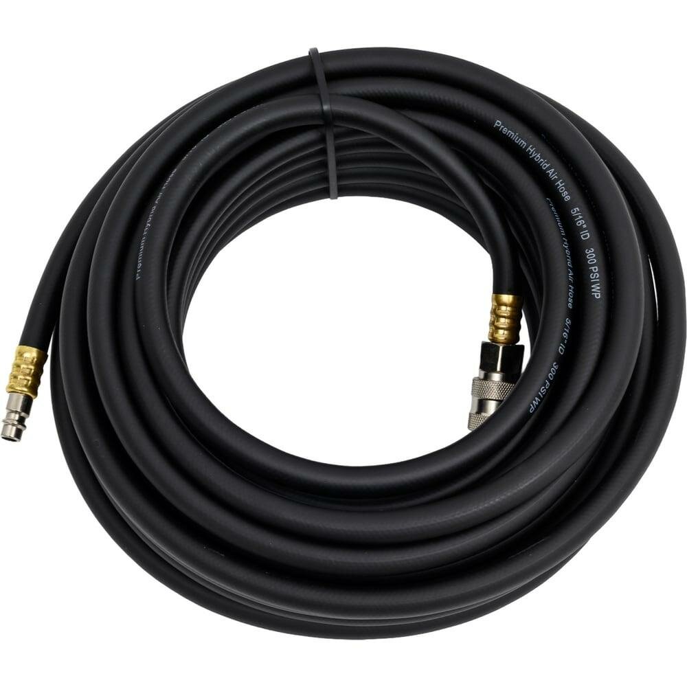 Шланг с фитингами рапид, маслостойкая термопластичная резина, 15 бар, 8x13 мм, 15 м FUBAG 170216