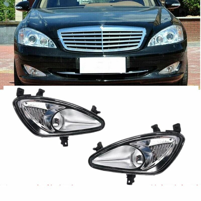 Противотуманные фары для Mercedes-Benz W221 S550 S600 2007-2009 2218200156 2218200256-HanMin-.