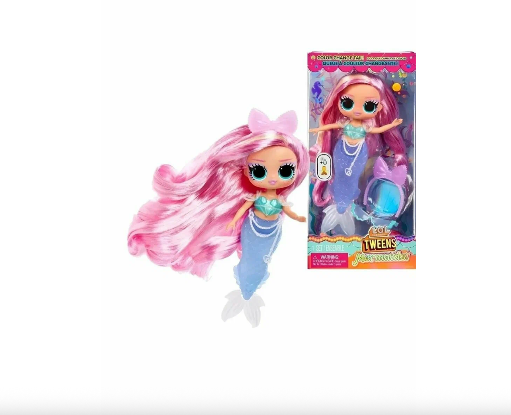 Кукла русалка LOL Surprise Tweens Mermaid Лола Вейвс