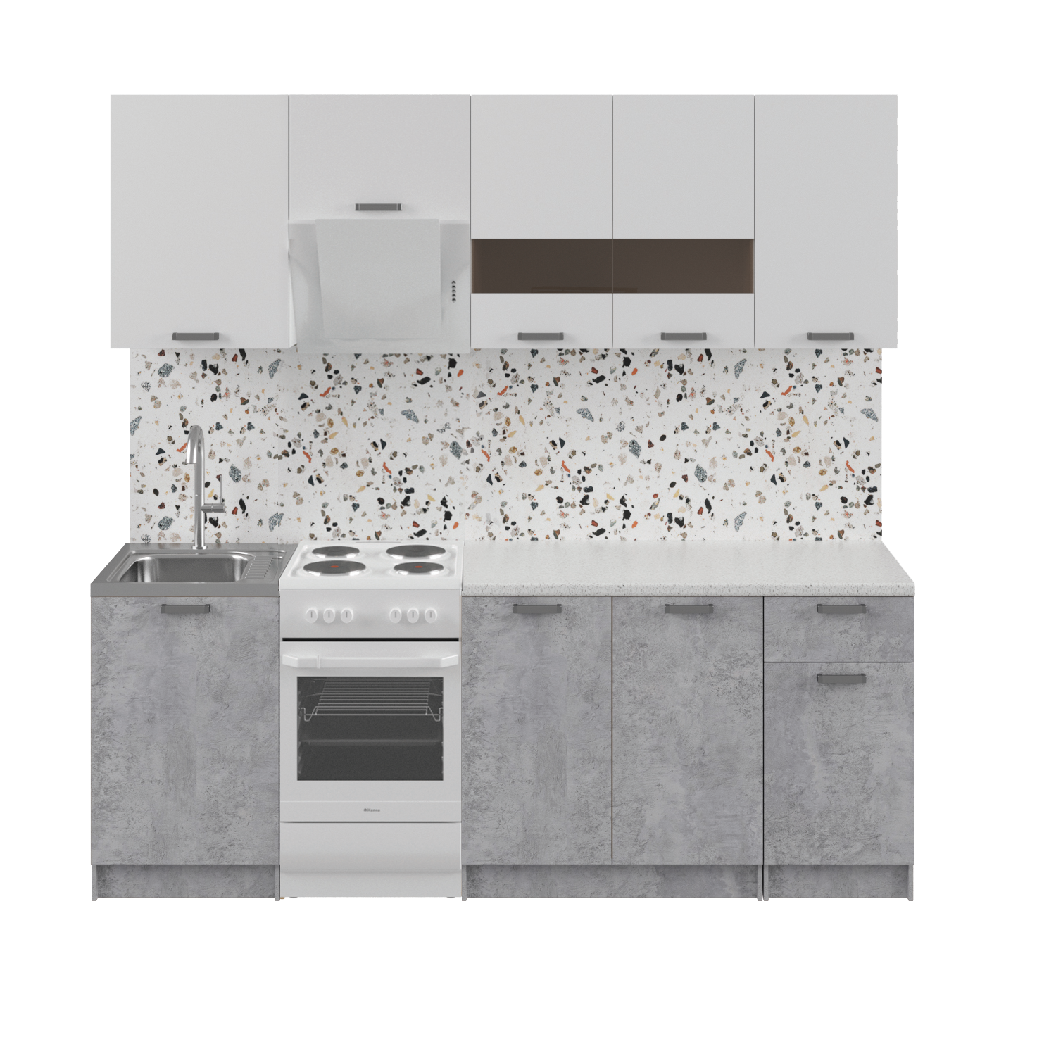 Кухонный гарнитур Розалия 1,7 м