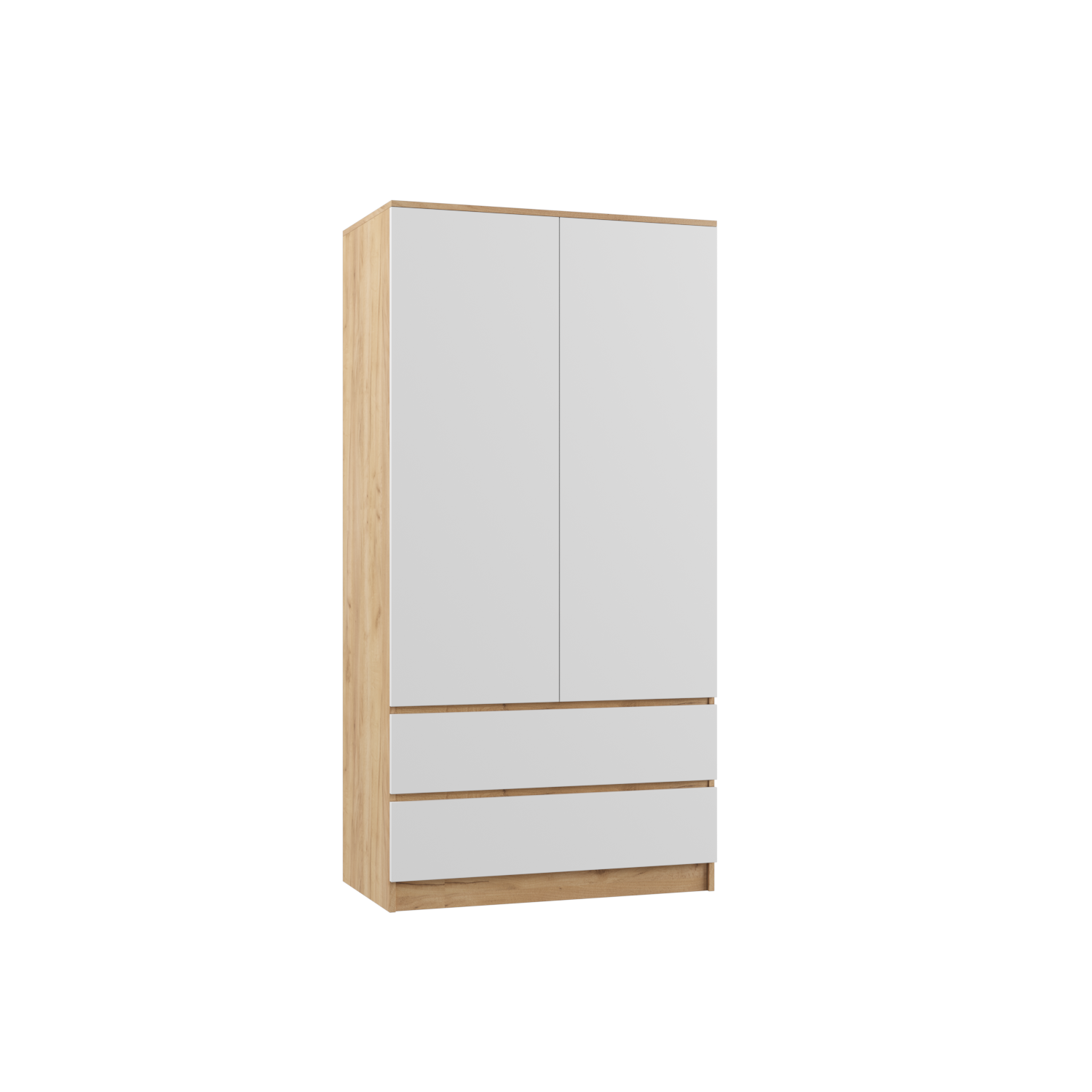 Шкаф для одежды двухстворчатый с ящиками "Ш1800 Мадера"