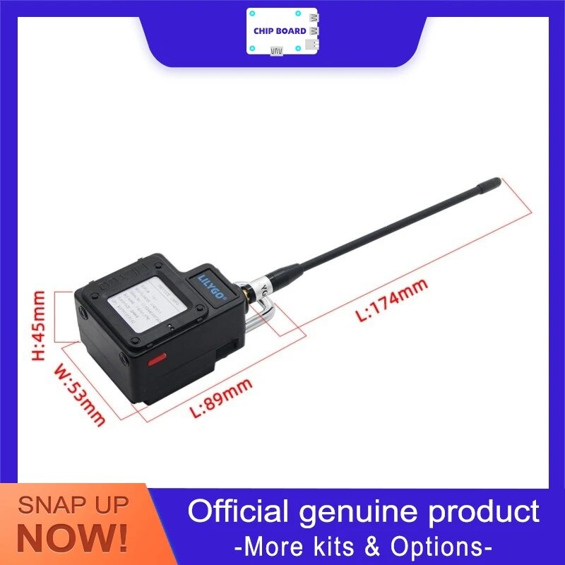 T-Echo PLUS LoRa Модуль black 433MHz