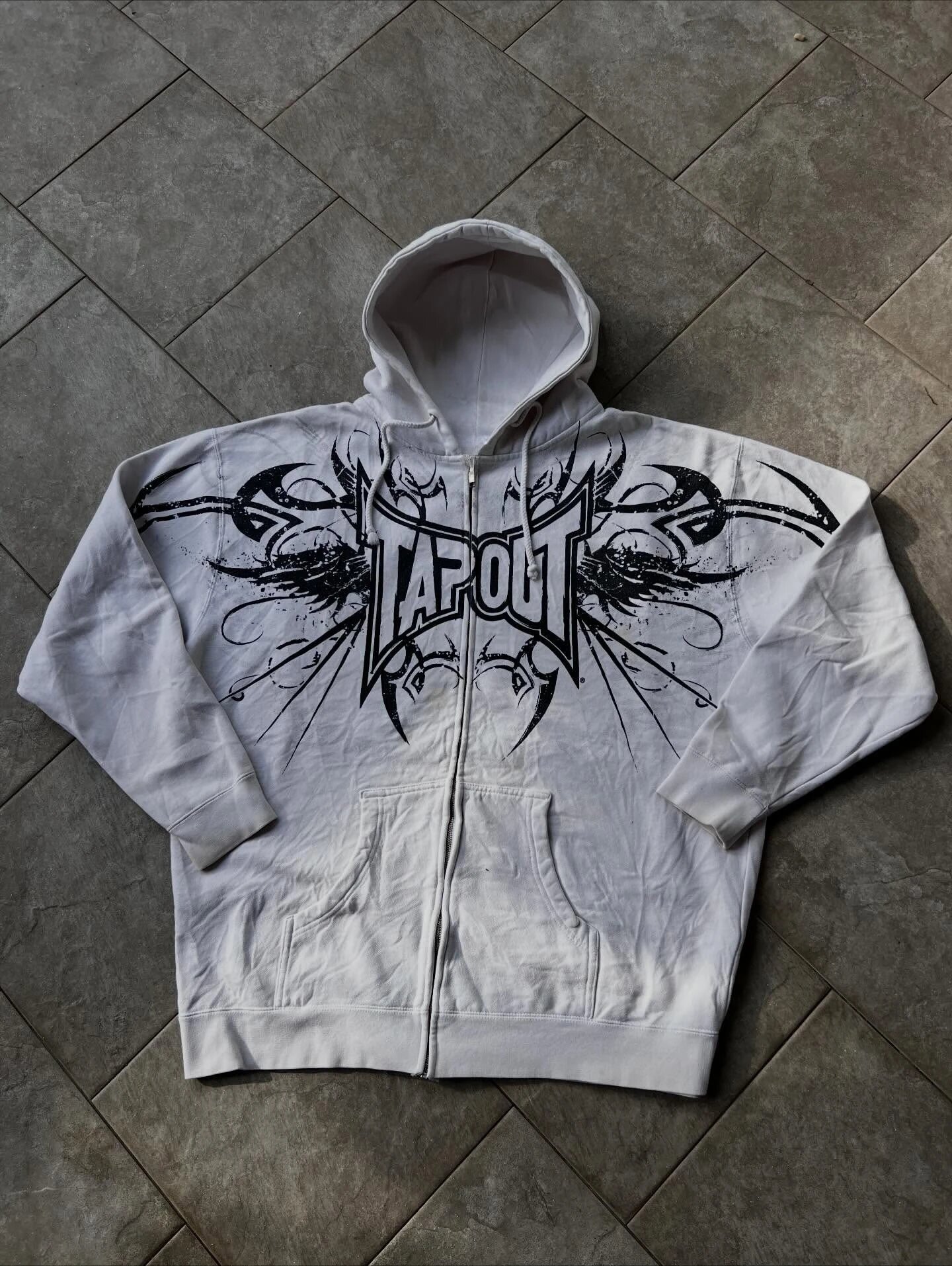 Tapout мужская толстовка на молнии, размер М, цвет MMA-3