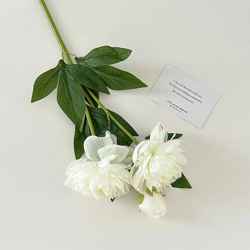 72 см двойной лепесток пиона искусственный цветок домашний обеденный стол украшение украшение реквизит для фотографии большой букет бутона цветка