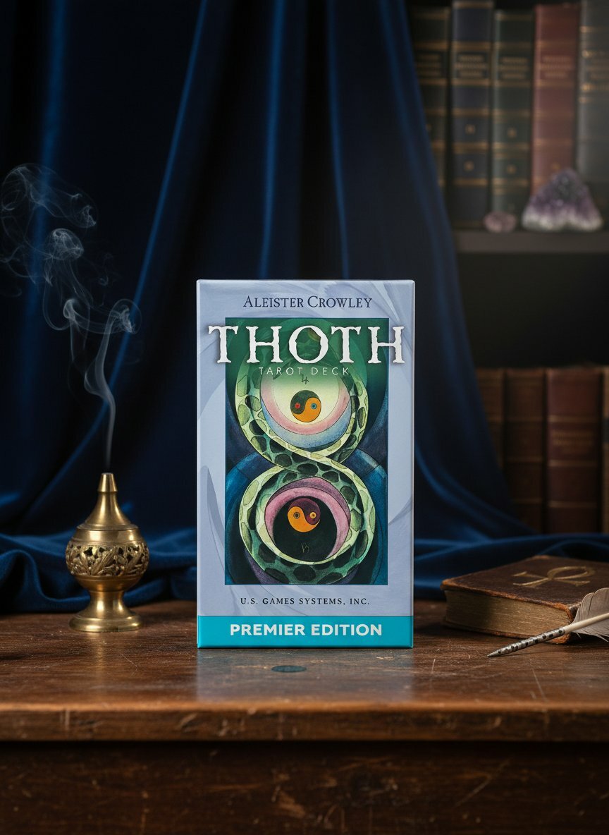 Карты Таро "Aleister Crowley Thoth Tarot Deck" US Games / Колода Тота Алистера Кроули 63356 US Games Systems