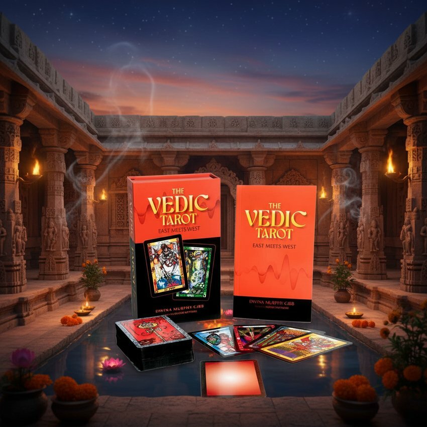 Карты Таро "The Vedic Tarot Cards" Schiffer Publishing / Ведические Карты Таро 64488