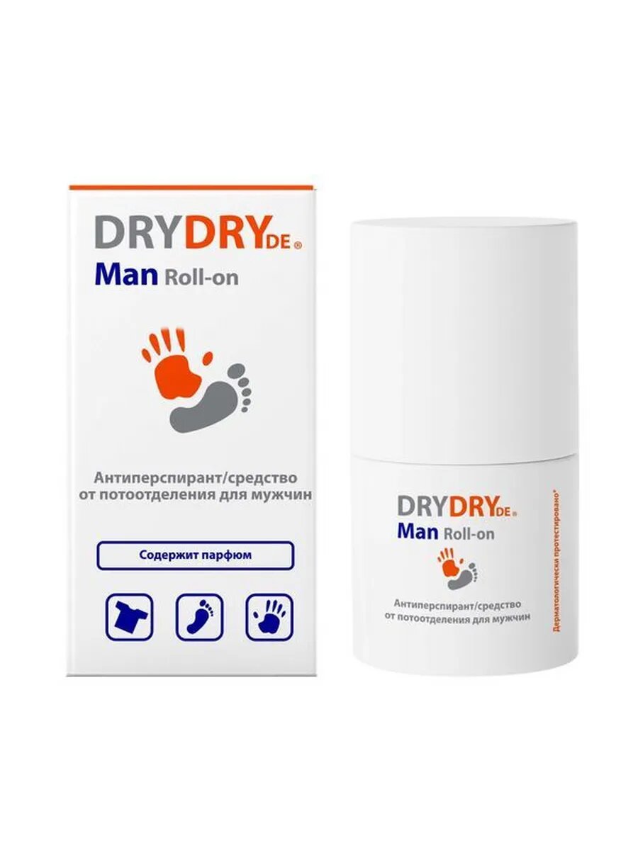 Dry Dry de Man средство от обильного потовыделения для мужчи