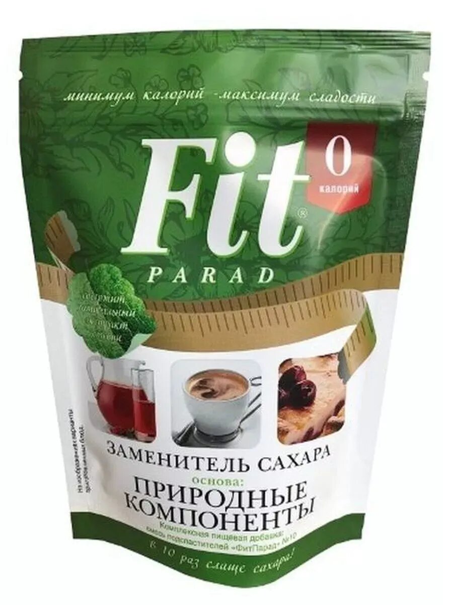 ФитПарад № 10 столовый подсластитель 150 гр дойпак