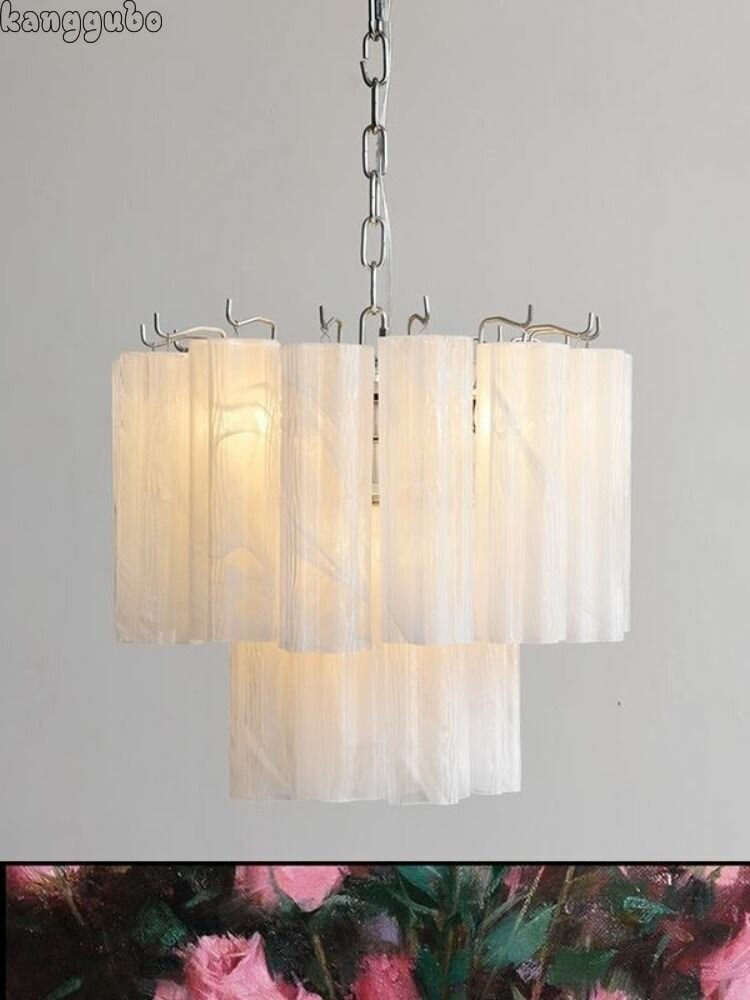 Люстра из муранского художественного стекла