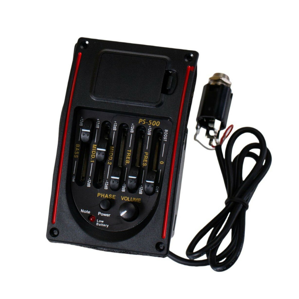 Электронный эквалайзер для гитарного звукоснимателя Fisherman, модель Fisherman 301/201, аксессуар для гитары LC-5, фолк-звукосниматель.