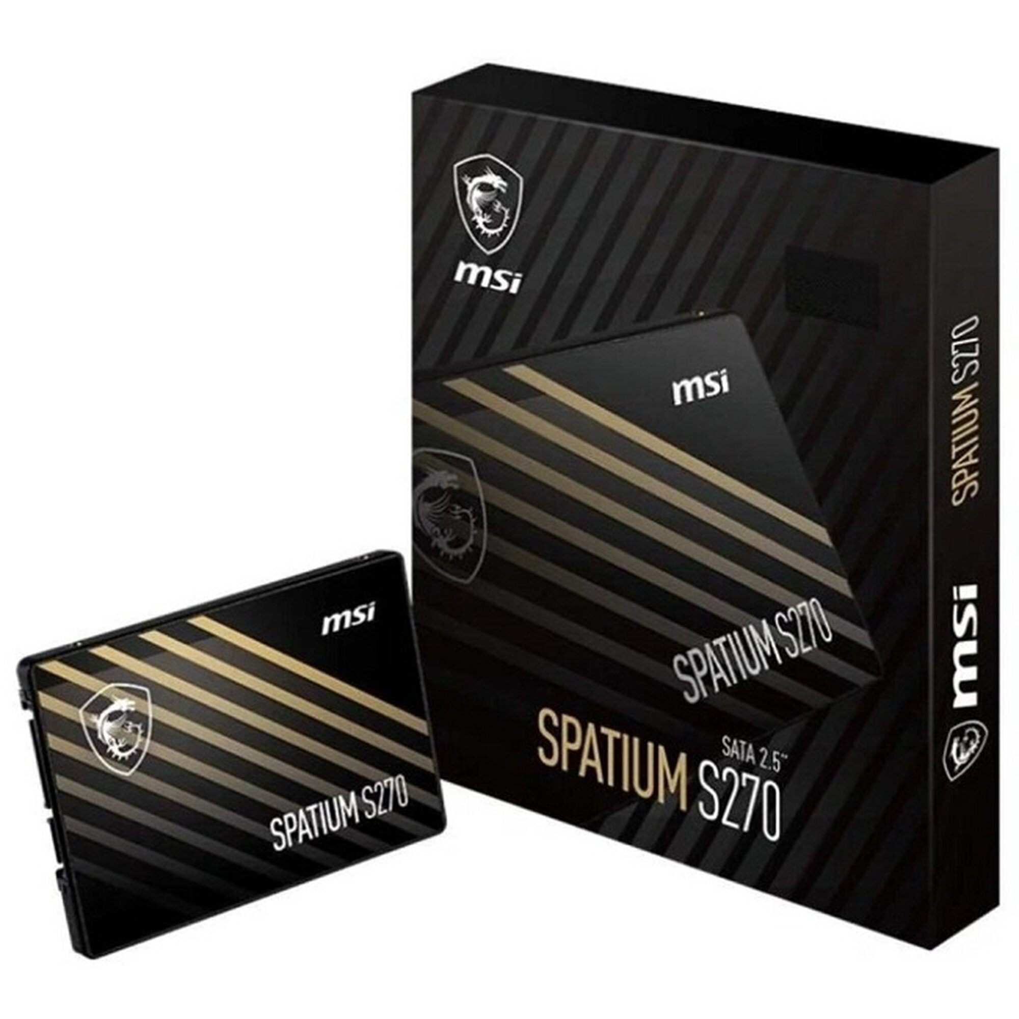 Жесткий диск SSD M.2 240Gb MSI SPATIUM S270, 500/400MBs, 80000 IOPS, 3D TLC, SATA-III (S78-440N070-P83)