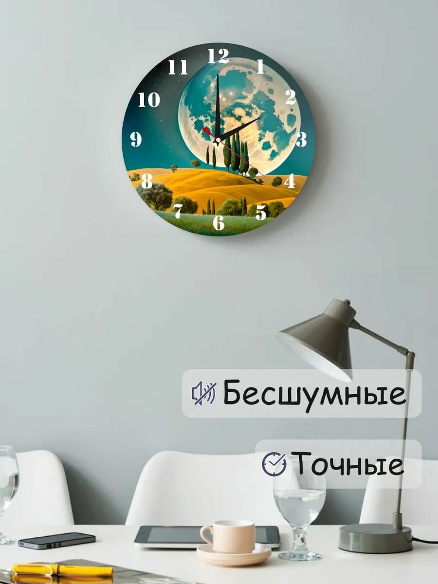 Часы интерьерные в офис — фото 1
