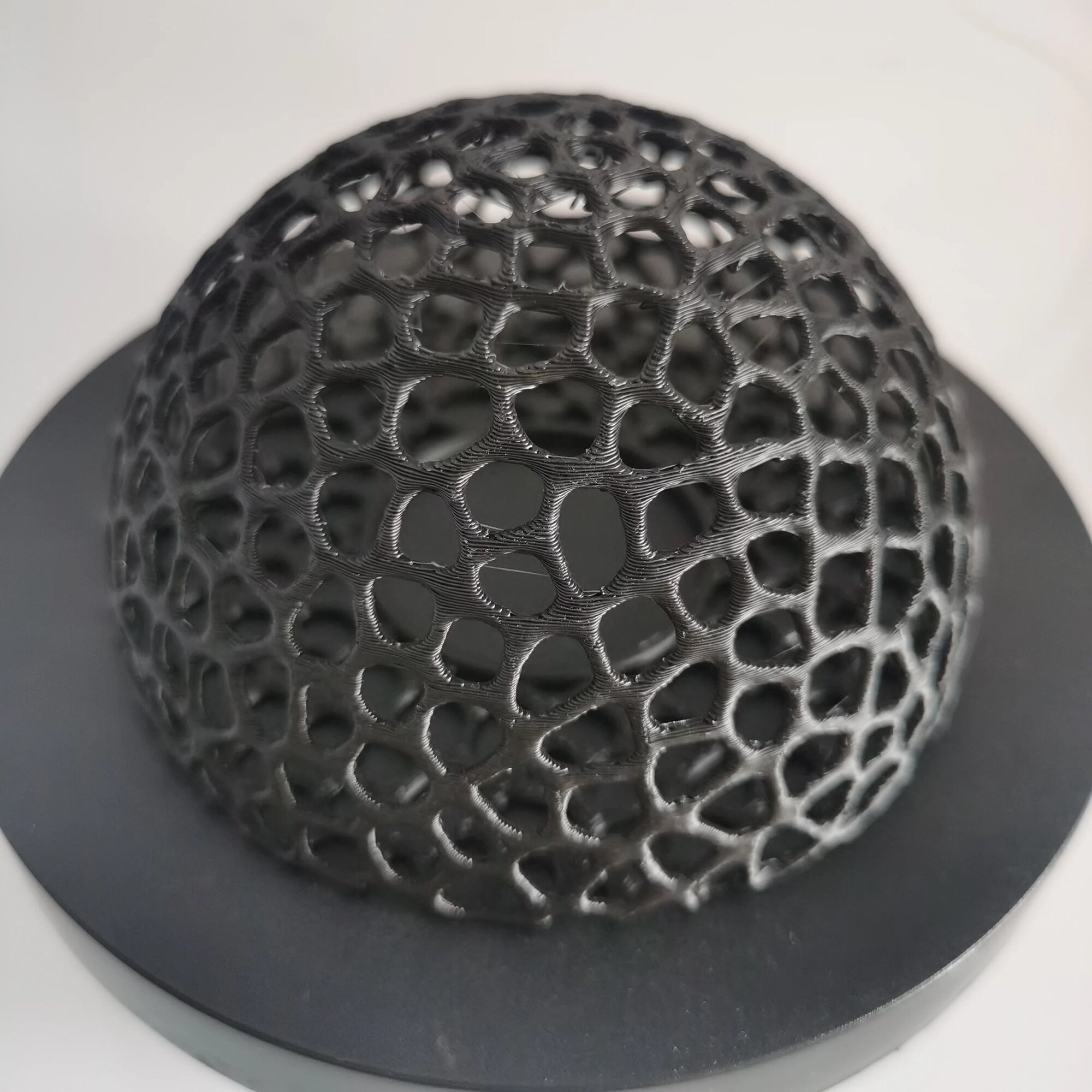 Большой полусферический укрытие для аквариума - черный декоративный безопасный домик для рыб и креветок