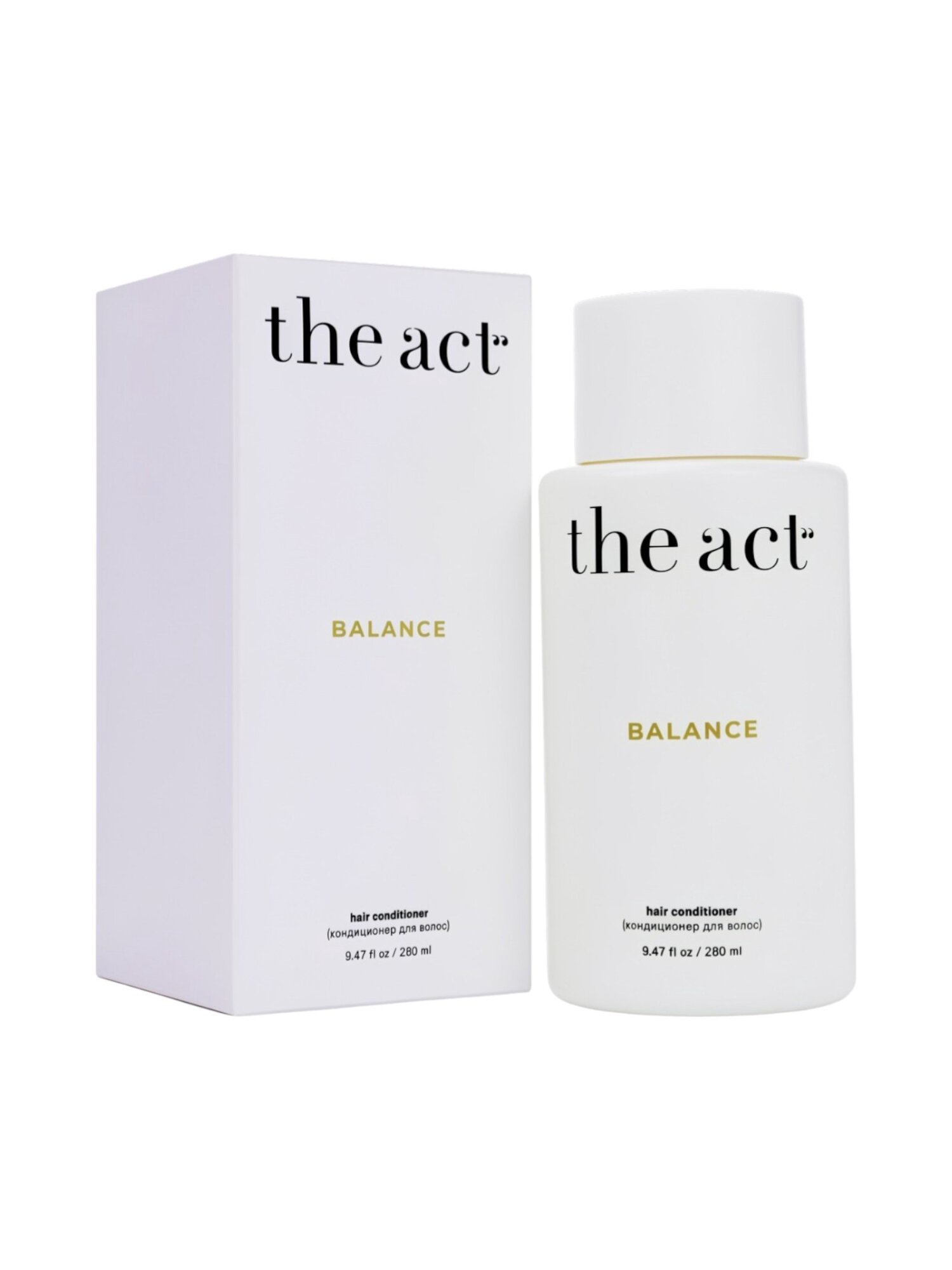 Кондиционер для волос The Act увлажняющий, очищающий, 280 мл