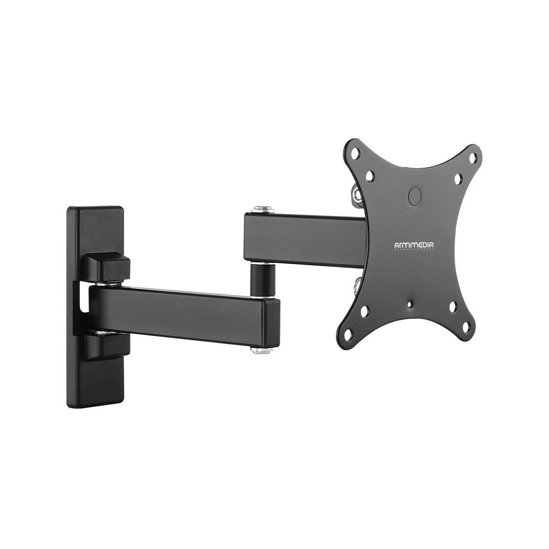 Кронштейн ARM Media MARS-02 10"-32", наклонно-поворотный, нагрузка до 20 кг, черный