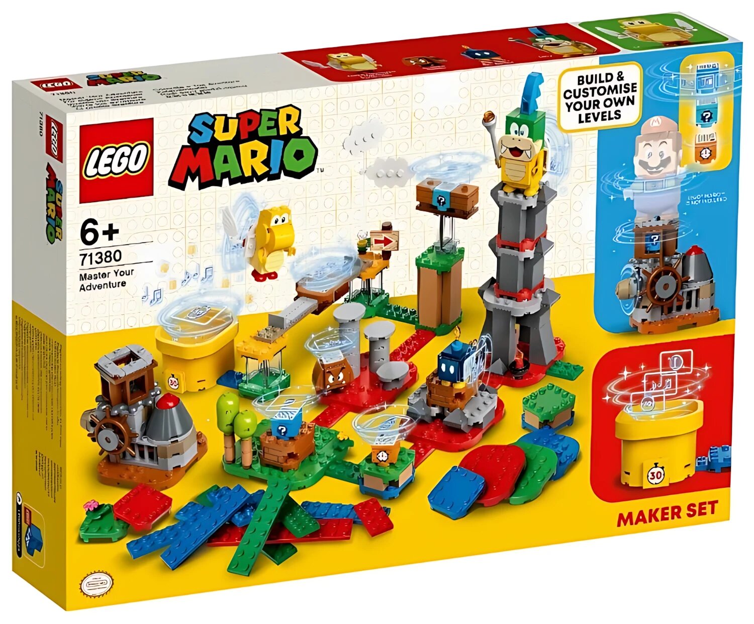 Конструктор LEGO Super Mario 71380 Твои уровни! Твои Приключения!