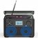 Портативный CD-плеер с FM-радио и Bluetooth, USB/TF-карта, воспроизведение CD/MP...