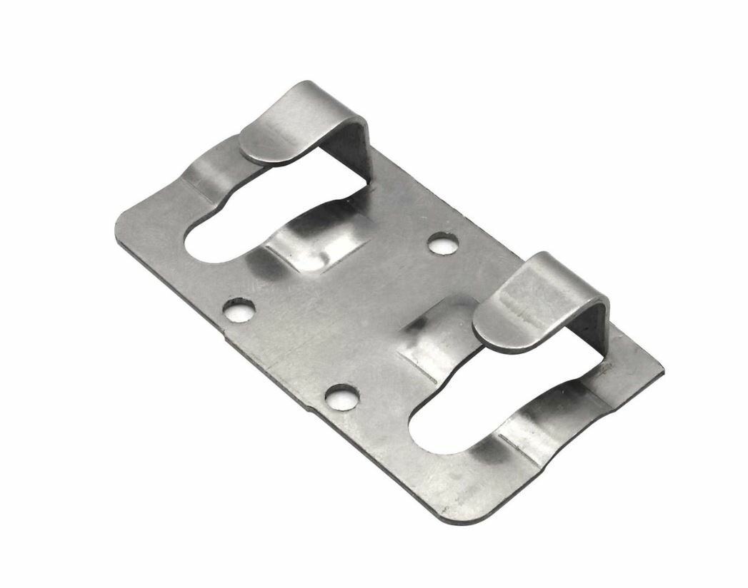 Крепежный кляммер стартовый-37х10, оцинкованная сталь, (1,2мм),10шт