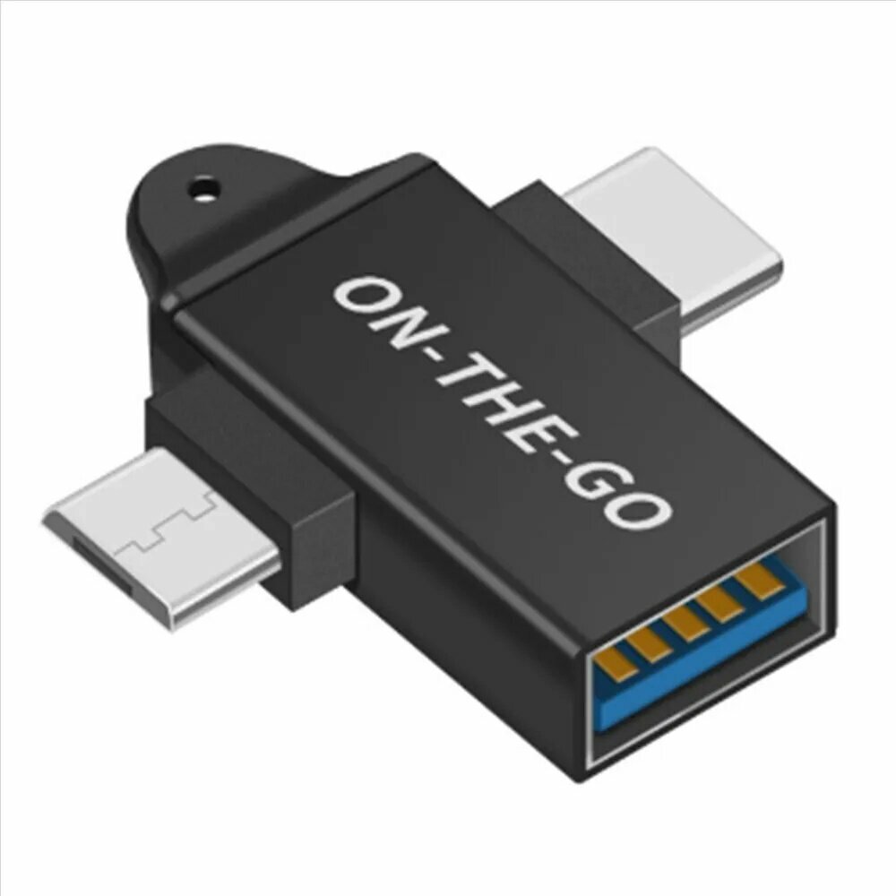 Конвертер USB C в 3.0 OTG Адаптер 2 1 Type Micro-OTG